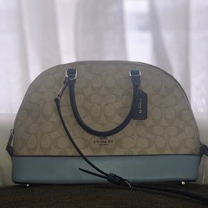 Coach Bags | Hand Bag With Silver Hardware | Poshmark